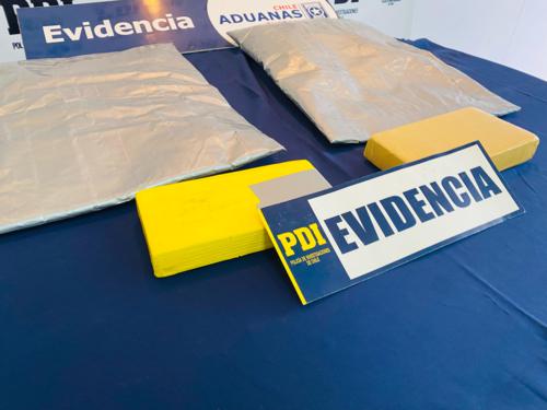 Coordinación entre PDI y Aduanas permite incautar más de 100 mil dosis ...